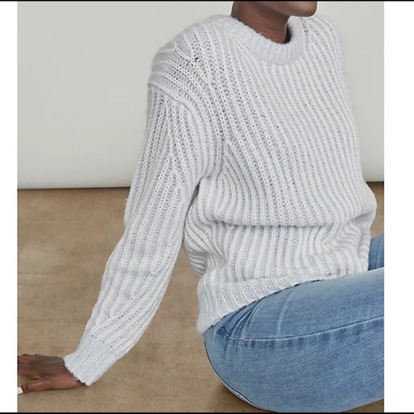 Elizabeth and James | Sweaters | Elizabeth James Blue Striped Knit ...